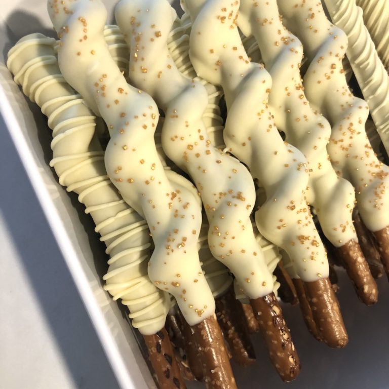 Caramel Pretzels - Sunset Sweets