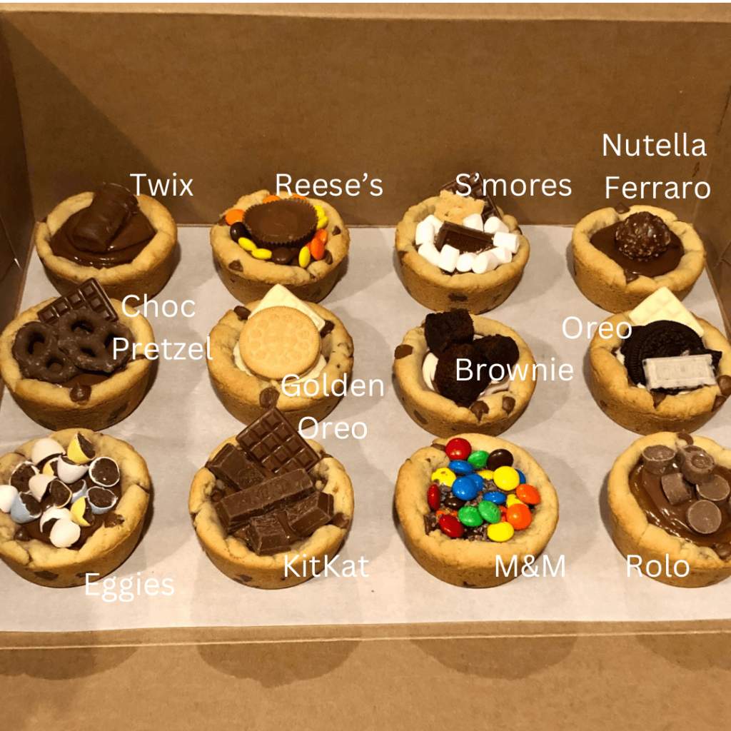 Loaded Jumbo Cookie Cups - Sunset Sweets